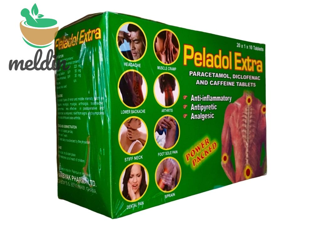 Peladol Extra Tab | Meldinpharma